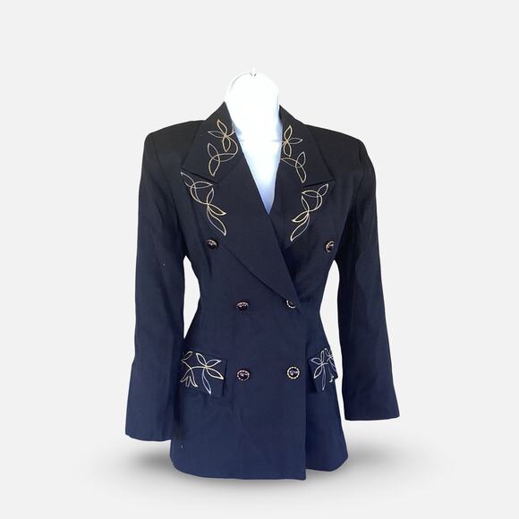 Eternity | Jackets & Coats | Vintage Eternity Embroidered Blazer | Poshmark